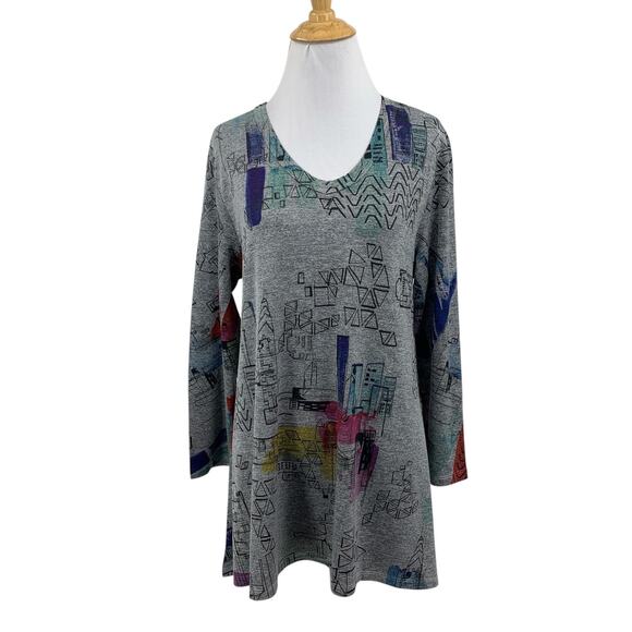 Jess & Jane | Tops | Jess Jane Top Womens S Small Multi Manhattan City ...